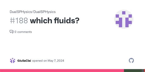 Which Fluids Issue 188 DualSPHysics DualSPHysics GitHub