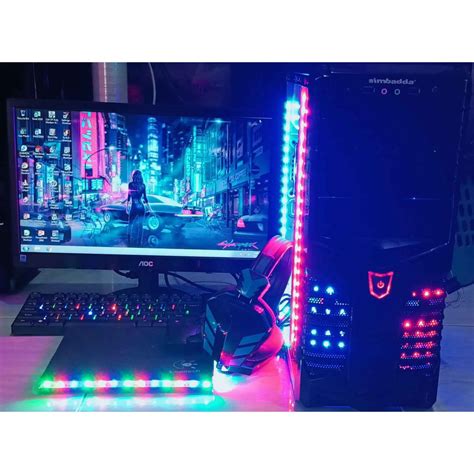 Jual Komputer Lengkap Pc Fullset Game Desain Editing Usaha Online Amd A Gta Freefire