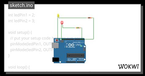 my 1st arduino project wokwi esp32 stm32 arduino simulator