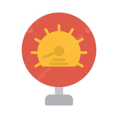 Meter Flat Icon Vector Dashboard Meter Slow Png And Vector With