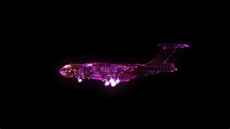 비행기 홀로그램 와이어 프레임 검은 색 배경에 좋은 3d 렌더링 상업용 항공기에 대한 스톡 사진 및 기타 이미지 상업용 항공기 3차원 형태 개념 Istock