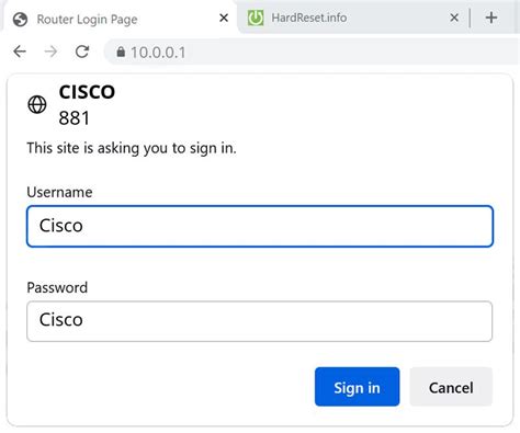 Cisco 881 Default Password How To
