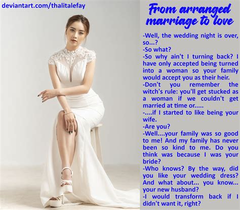 From Arranged Marriage To Love Tg Caption By Thalitalefay On Deviantart