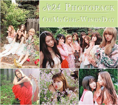 24 Photopack Oh My Girl Windy Day 44p By Siguo On Deviantart