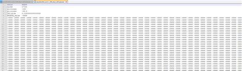 tif to ascii conversion leads to no data values on esri community