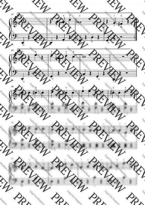 악보 쿠리코더 콰르텟 할아버지의 11개월 쉬운 악보 By 윤쌤 피아노