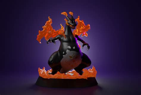 Gmax Charizard 3d Printable Pokemon In Pieces And Whole 3d Model 3d Printable Cgtrader