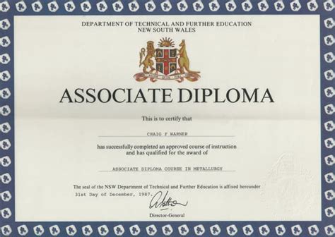 Associate Diploma Metallurgy Pdf
