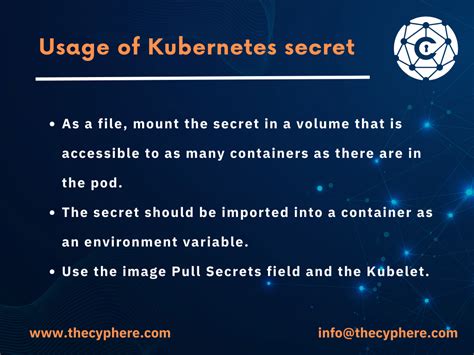 Understanding Kubernetes Secrets In A Kubernetes Environment Security