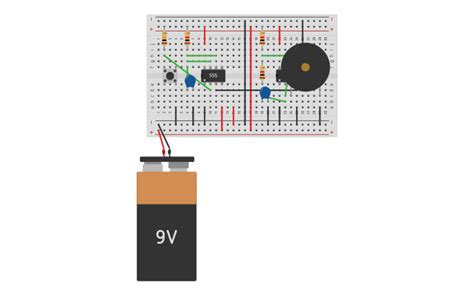 Circuit Design Buzzer Tinkercad