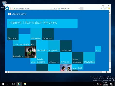 Windows Server 2016：web Server Iis Building Procedure Using Role And