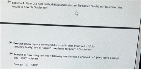 Solved Laboratory 5 Using Vi To Create Redirect Append