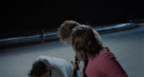 Superstar Hottie Goes Full Frontal During A Beach Brawl