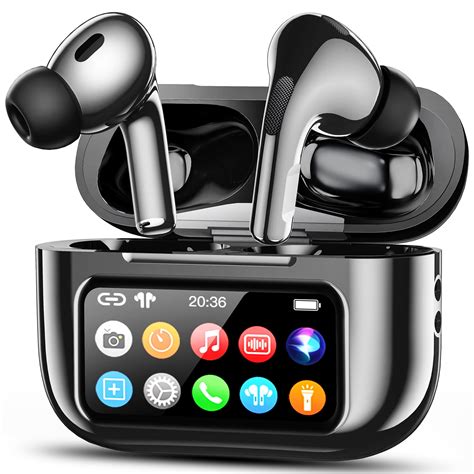 Veat00l A9 Ancenc Earbuds With Smart Touch Screenbluetooth 54 Hifi