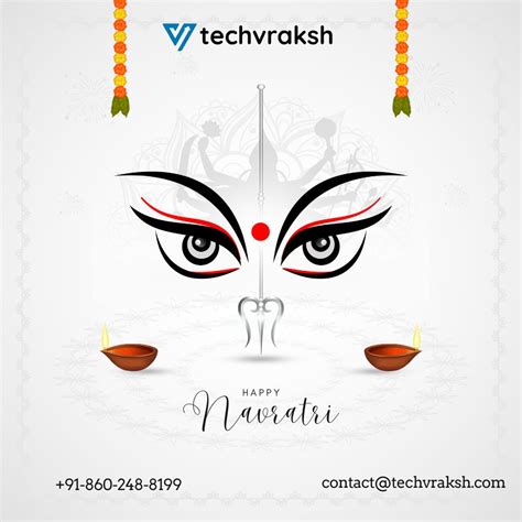 Techvraksh On Linkedin Happy Navratri From Techvraksh As We Celebrate The Victory Of Light Over
