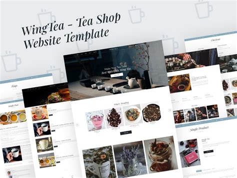 10 Simple Tea Related Website Templates Free Html Css