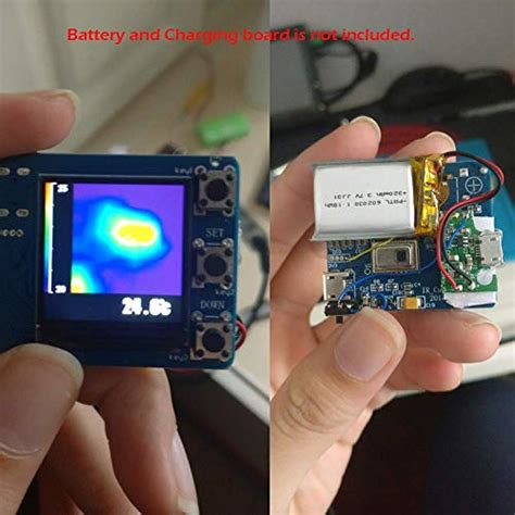 AMG IR Infrared X Thermal Imaging Camera Array Temperature Sensor Module Kit Built In TFT