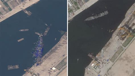 How North Korea Salvaged A Capsized Warship The New York Times