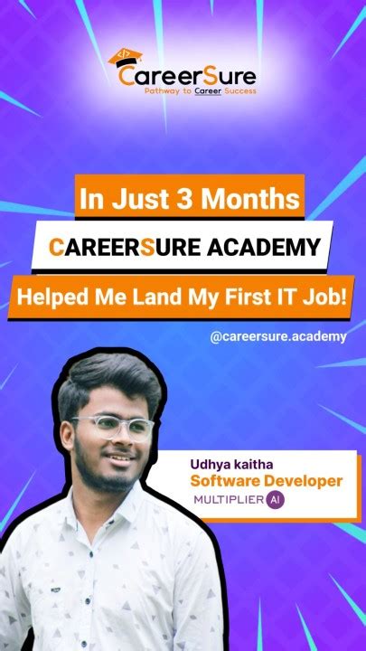 Career Sure Academy On Linkedin 💼 Ready To Start Your Tech Career 🌐 Join Us To Become A Software
