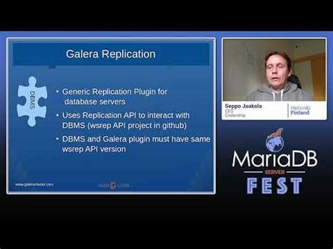 Introduction To MariaDB Galera Cluster MariaDB Org