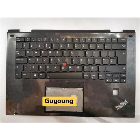 Yjx Us Uk Keyboard For Lenovo Thinkpad X Yoga Nd Gen With Silver Black Palmrest Upper