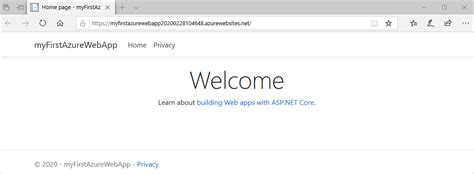 Creating An ASP NET Core Web App In Azure Testprep Training Tutorials