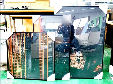 블랙알루미늄액자 A0 포트폴리오 갤러리