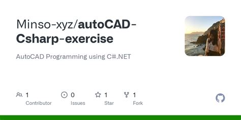 github minso xyz autocad csharp exercise autocad programming using c