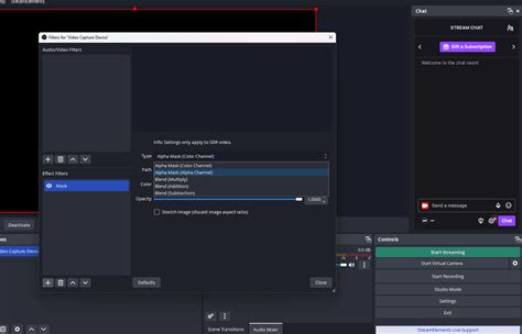 How To Add Use Masks In OBS Oakway Graphics