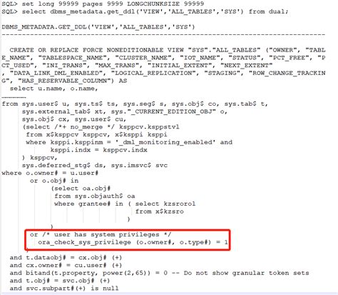 关于 Oracle Schema 级别的权限问题 墨天轮 关于 Oracle Schema 级别的权限问题 墨天轮