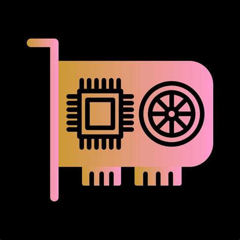 GPU Vector Icon 41369015 Vector Art At Vecteezy