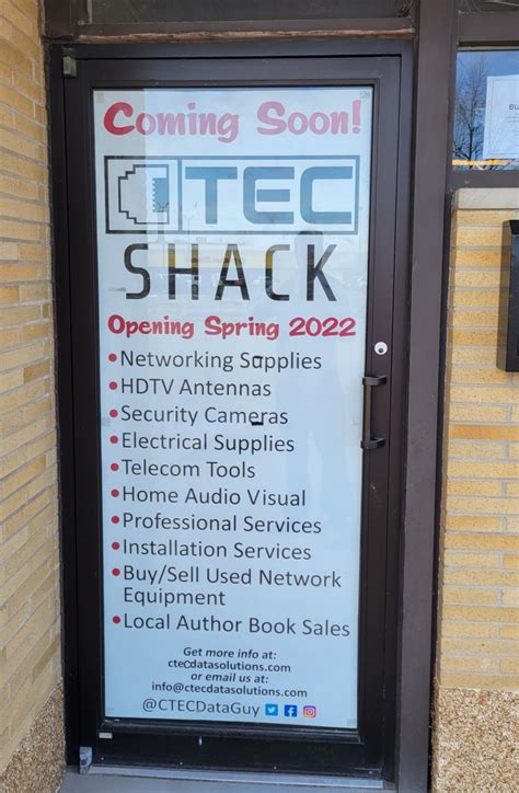 The Ctec Shack Is Another Step Ctec Data Solutions