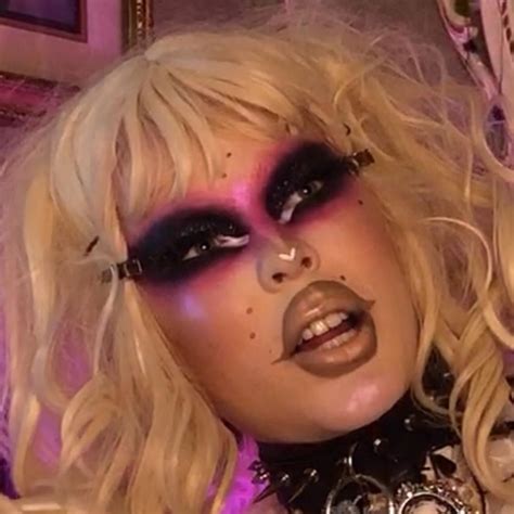 Lux Kween Photoshoot Makeup Pretty Makeup Alien Makeup