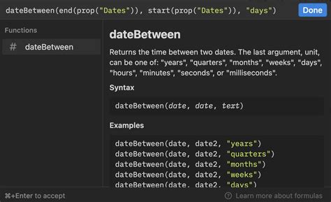How To Calculate The Number Of Days Between Two Dates In Notion Geoff