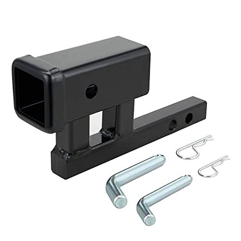 1 1 4 To 2 Inch Hitch Adapter Durable Steel Extension For Accessories