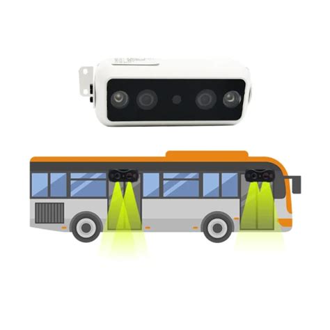 2 Doors 4g Gps Bus Passenger Counter For School Bus People Counting System Battery For Time