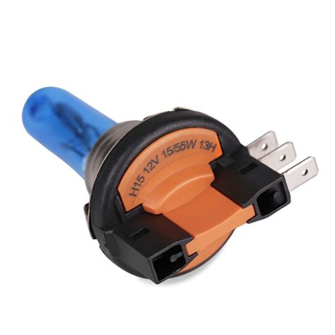 1pc 12v 6000k White H15 Halogen Bulb 55w Drl Head Grandado