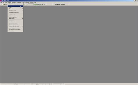 Creating A New Project In Mplab Microchip Pic Microcontroller