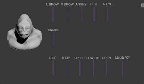 Chris Mcewan Animation Animation Morph Targets And Bone Rig Facial