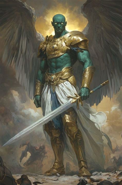 Planetar Dnd Cleric Drowny Monstrous Angel Protector Of Heaven