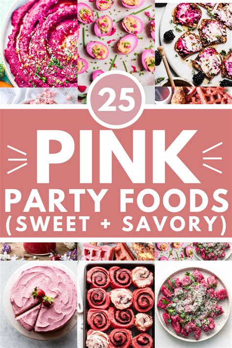 Best 11 65 Complete Pink Food List To Know Savory To Sweet Handmade