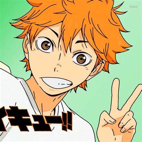 𝘏𝘪𝘯𝘢𝘵𝘢 𝘚𝘩𝘰𝘺𝘰 𝘐𝘤𝘰𝘯🍊 Haikyuu Anime Anime Character Drawing Anime