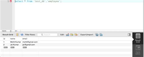 Simple Spring Rest Api With JDBC Connection