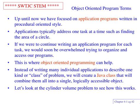 Ppt Object Oriented Program Terms Powerpoint Presentation Free