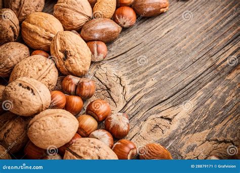 Assorted Nuts Stock Image Image Of Group Nuts Edible 28879171