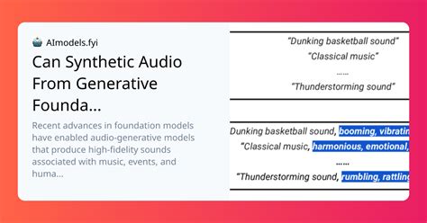 Can Synthetic Audio From Generative Foundation Models Assist Audio Recognition And Speech