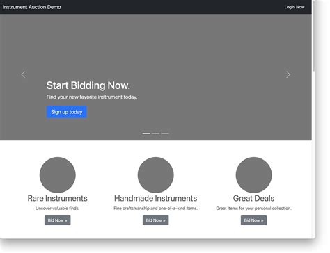 Github Pubnubdevelopers Auction Demo This Demo Uses Pubnub To Manage All Of The Auction Items