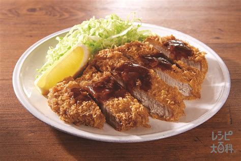 やわらかジューシーとんかつのレシピ作り方献立レシピ大百科レシピ料理味の素パーク 豚ロースとんかつ用肉やキャベツを使った料理