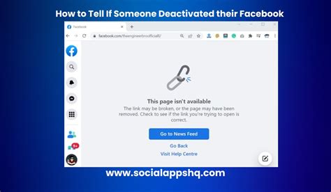 How To Tell If Someone Deactivated Their Facebook Socialappshq