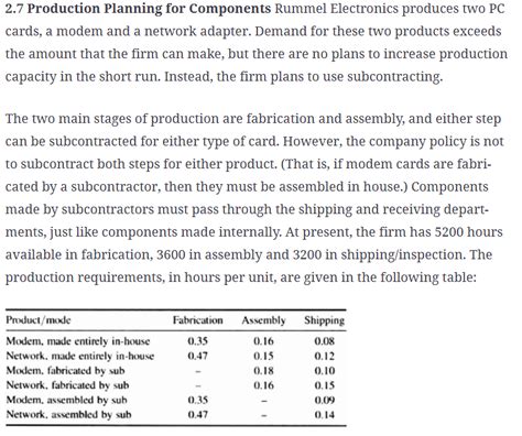 Solved Please Use Excel Solver And Show Screenshots Of How